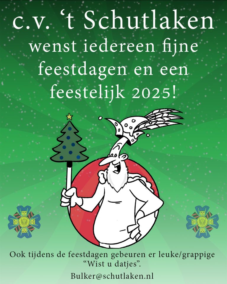 Fijne feestdagen! (2025) – Schutlaken Dreumel